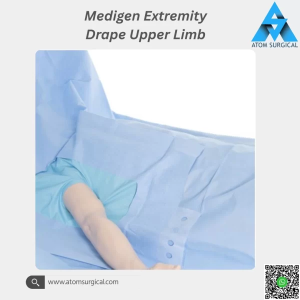 Medigen Extremity Drape – Upper Limb - Orthopaedic Drape - Atom Surgical
